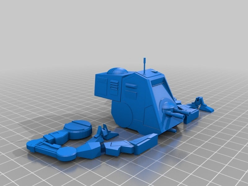Free STL file AT-PT (Star Wars Legion scale) ⭐・3D print design to ...
