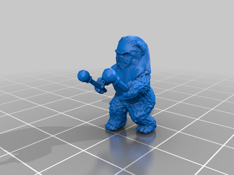Free STL file Ewok Drummers (star wars legion scale) ⭐・3D printable ...