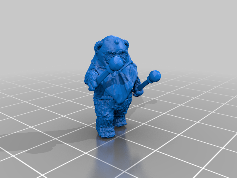 Free STL file Ewok Drummers (star wars legion scale) ⭐・3D printable ...