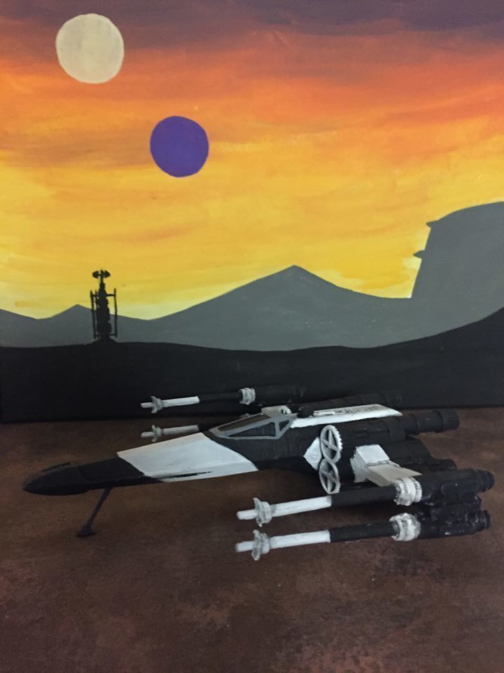 Free STL file X wing (Star Wars Legion scale) 🪶・Model to download and ...