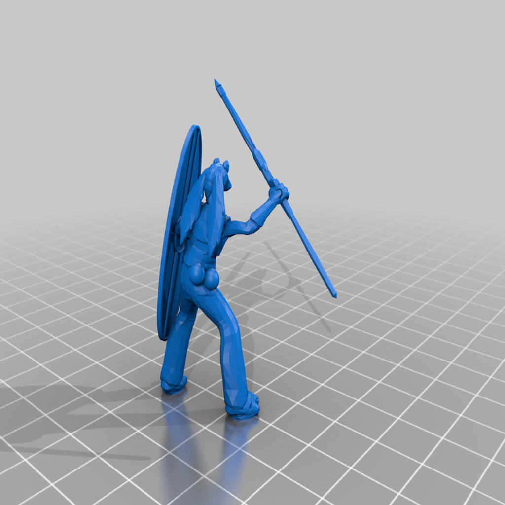 Free STL file Militiagungs (star wars legion scale gungans) ⭐・3D print ...