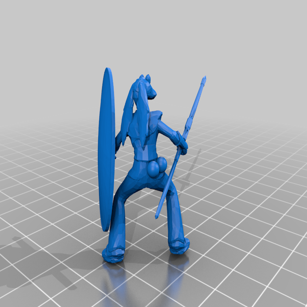 Free STL file Militiagungs (star wars legion scale gungans) ⭐・3D print ...