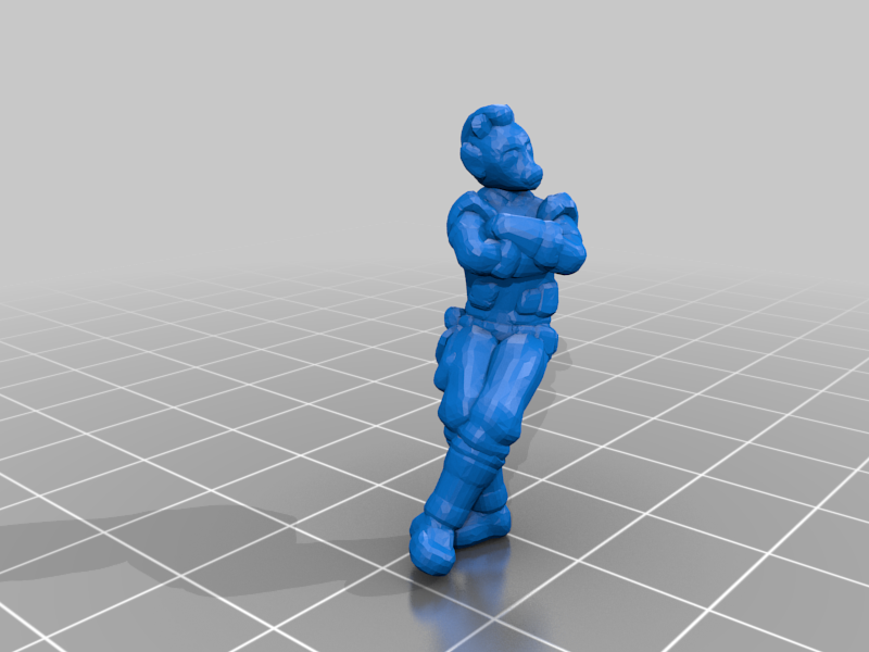 Free STL file Sitting Rodian Civilian (star wars legion scale)・3D print ...