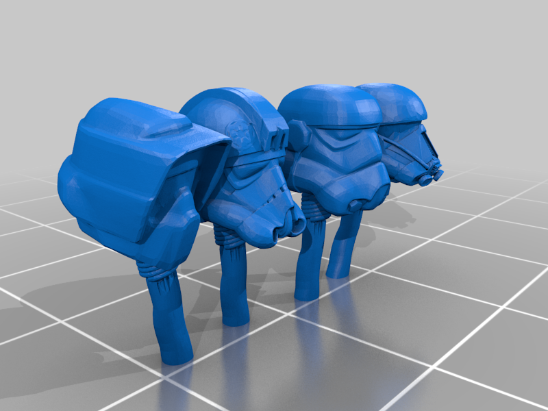 Free STL file Ewok Drummers (star wars legion scale) ⭐・3D printable ...