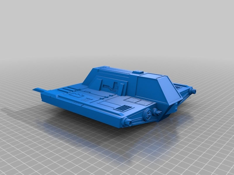 Free STL file Cloakshape (Star Wars Legion scale)・3D printer design to ...