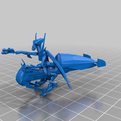 Download free STL file Geonosian Flitknot Speeder Bikes (star wars ...