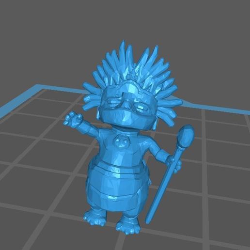 Download free STL file King Manchucho of Aleen (star wars legion scale ...