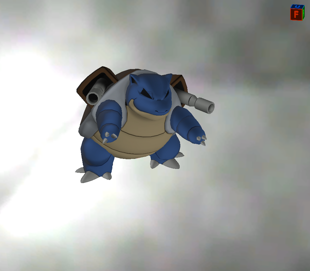 Fichier STL pokemon Tortank blastoise 🐉・Objet imprimable en 3D à ...