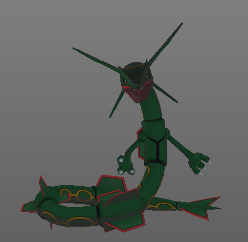 STL file pokemon Rayquaza・3D printable design to download・Cults