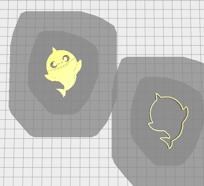 Free STL file baby shark cutter・3D printing design to download・Cults