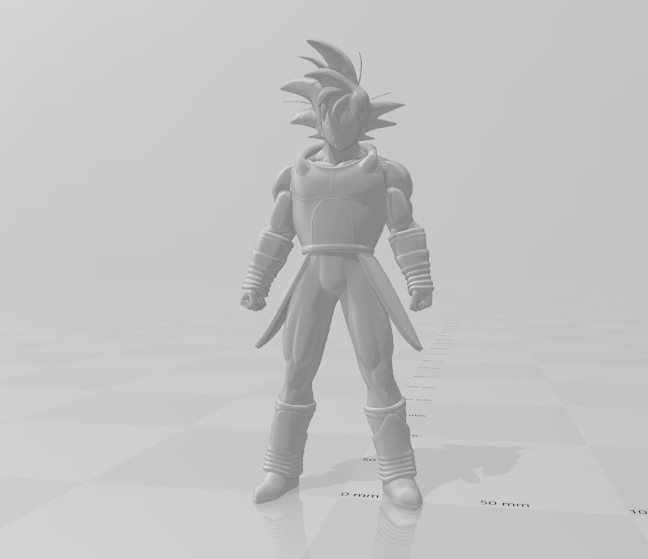 STL file Time Breaker Bardock 3D Model・3D printer design to download・Cults