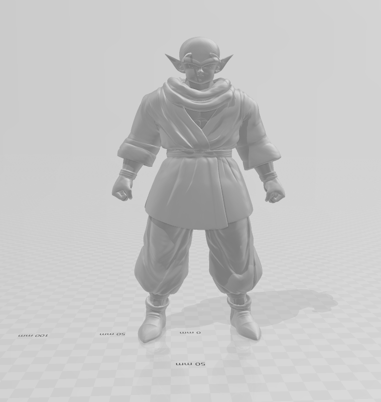 STL file Namek Warrior 2 3D Model・3D printer design to download・Cults