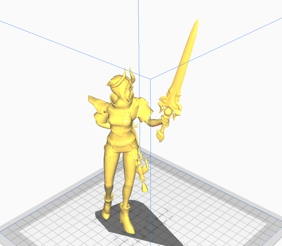 STL file Lunar Beast Fiora 3D Model 🎲・3D printable model to download・Cults