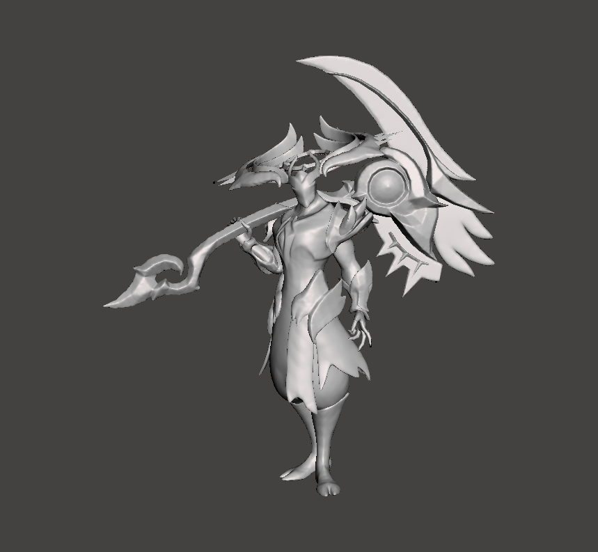 STL file Prestige Nightbringer Kayn - Rhaast form 3D Model・Design to ...