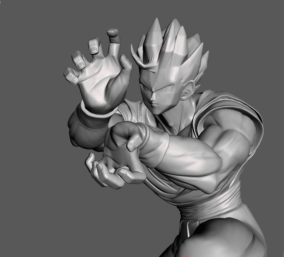 Archivo STL Modelo 3D de Gohan místico・Modelo para descargar e imprimir ...