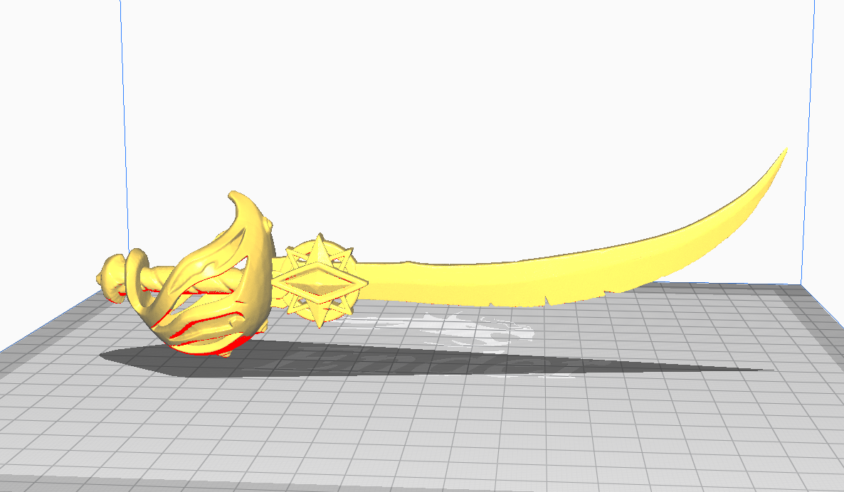 STL file Silver Blade Cutlass 3D Model 🎲・3D print model to download・Cults