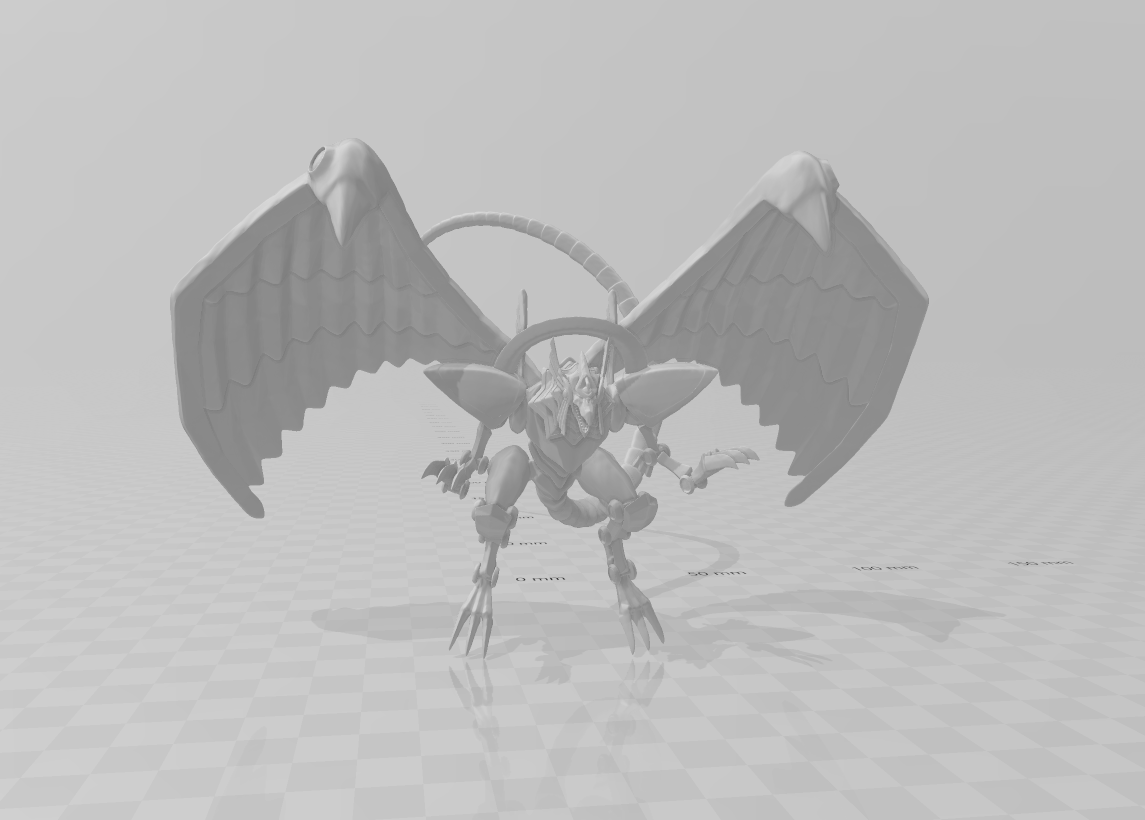 STL file The Winged Dragon of Ra 3D Model・3D printing design to ...