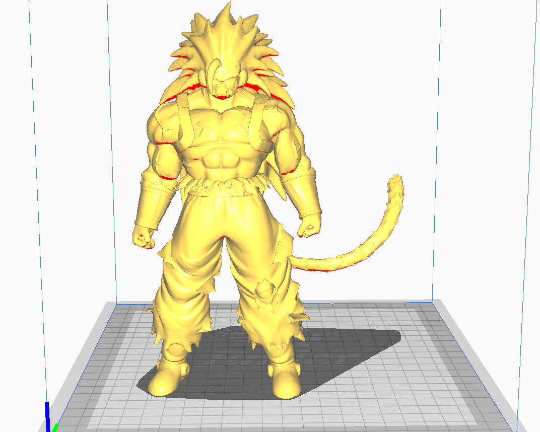 STL file Cumber Super Saiyan (Dragon Ball) 3D Model・3D printer design ...