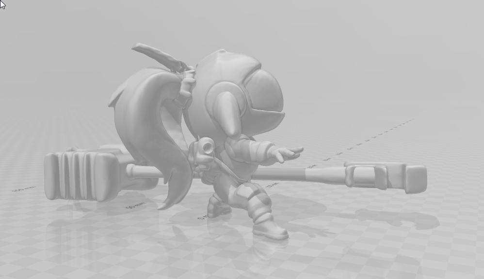 STL file Astronaut Poppy 3D Model 🧑‍🚀・3D printing idea to download・Cults