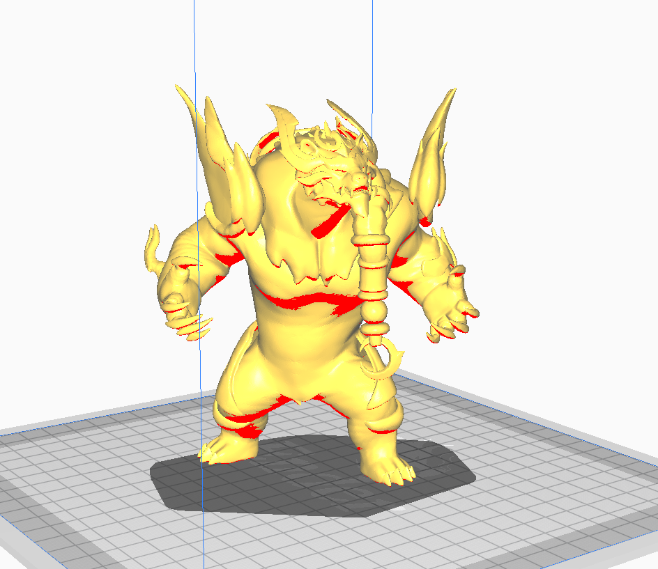 STL file Prestige Duality Dragon Volibear 3D Model・Template to download ...