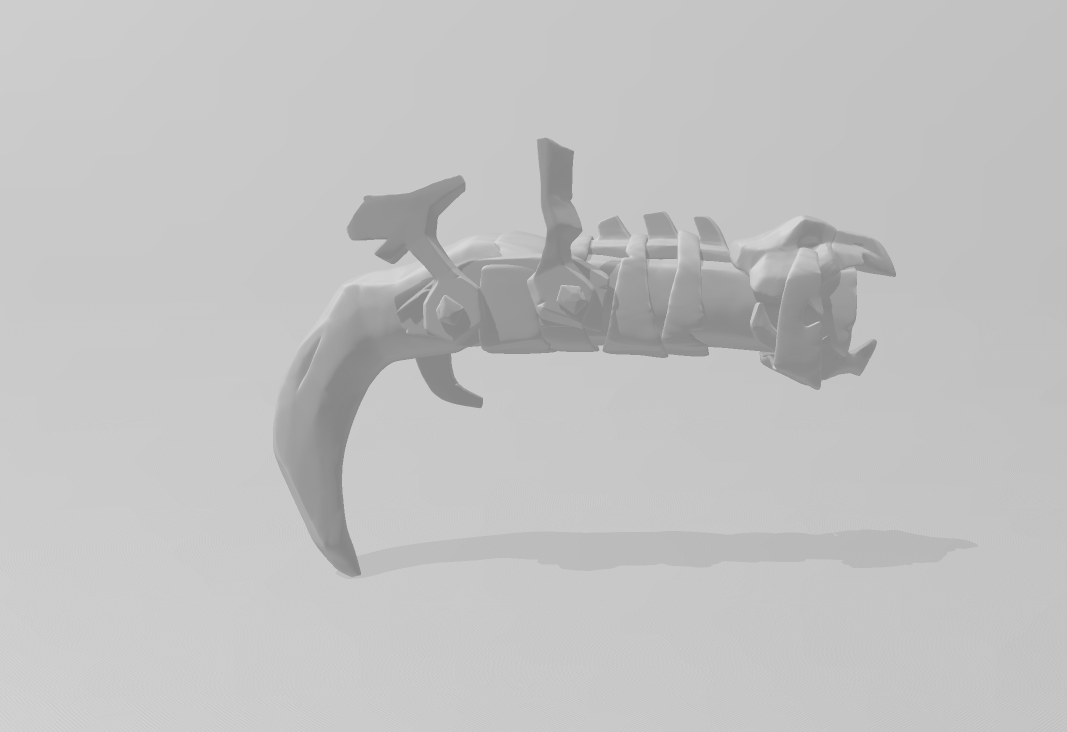 STL file Bone Crusher Pistol 3D Model・3D printable design to download・Cults