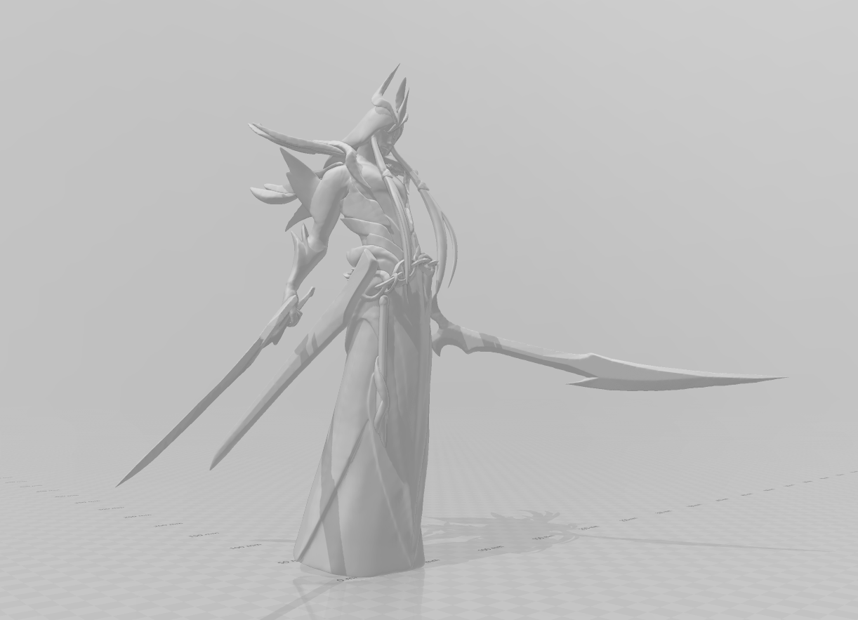 STL file Nightbringer Yone 3D Model・3D printable model to download・Cults