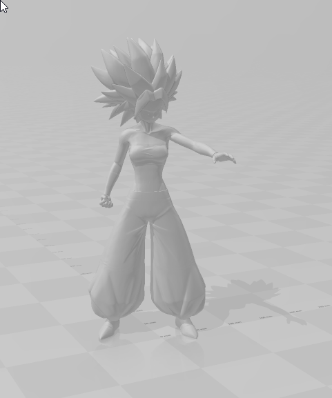 STL file Caulifla (Dragon Ball) 3D Model・3D printer design to download ...