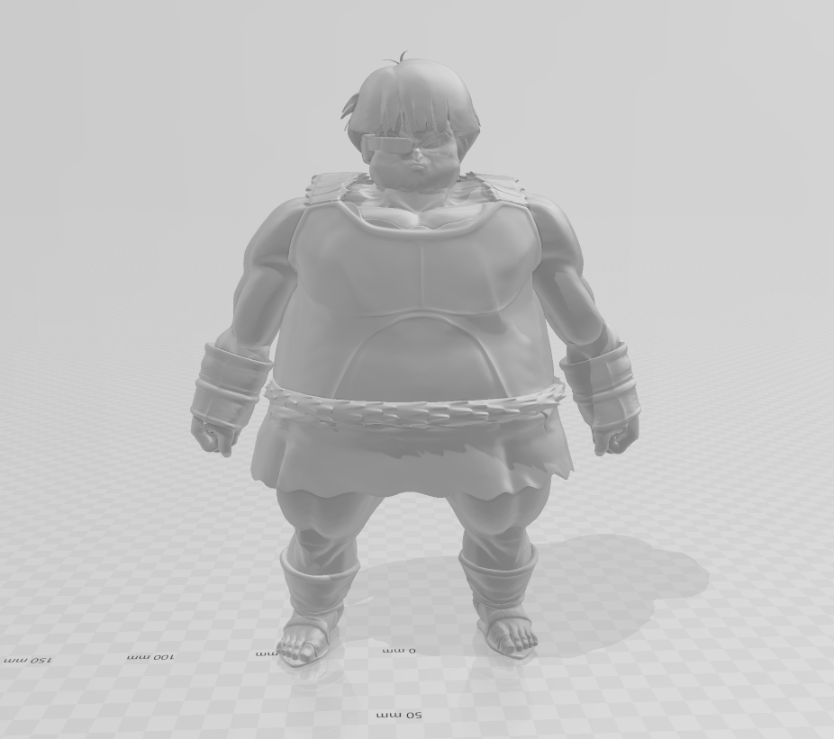 STL file Shugesh (Bardock 's team) 3D Model 🎲・Model to download and 3D ...