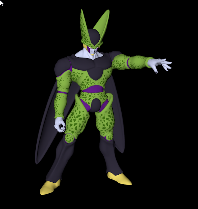 STL file Perfect Cell - Dragon ball Z 3D Model 🐉・Template to download ...