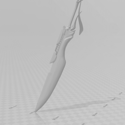 Download STL file Samira + Weapon League of Legends • 3D print model ...