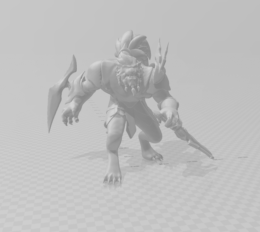 STL file Sentinel Rengar 3D Model・3D printing model to download・Cults
