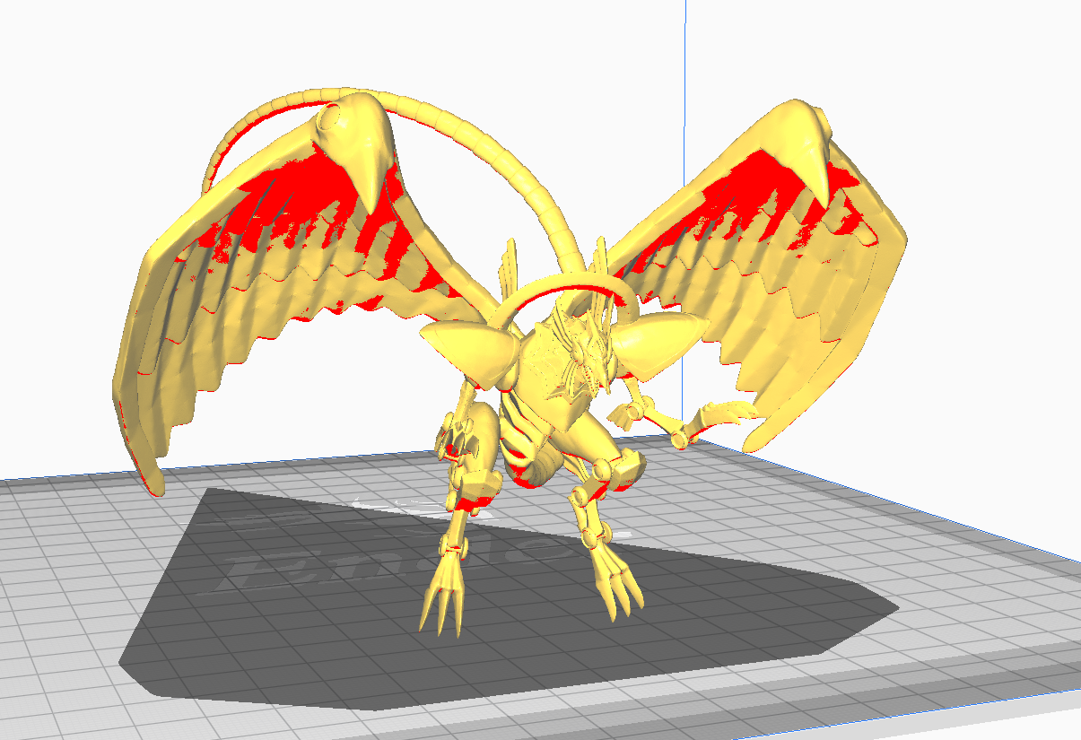 STL file The Winged Dragon of Ra 3D Model・3D printing design to ...