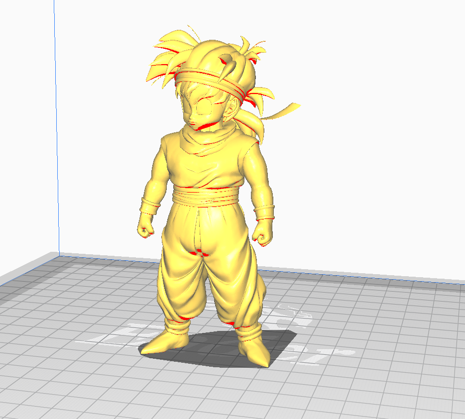 STL file Kid Gohan 3D Model・3D printable model to download・Cults