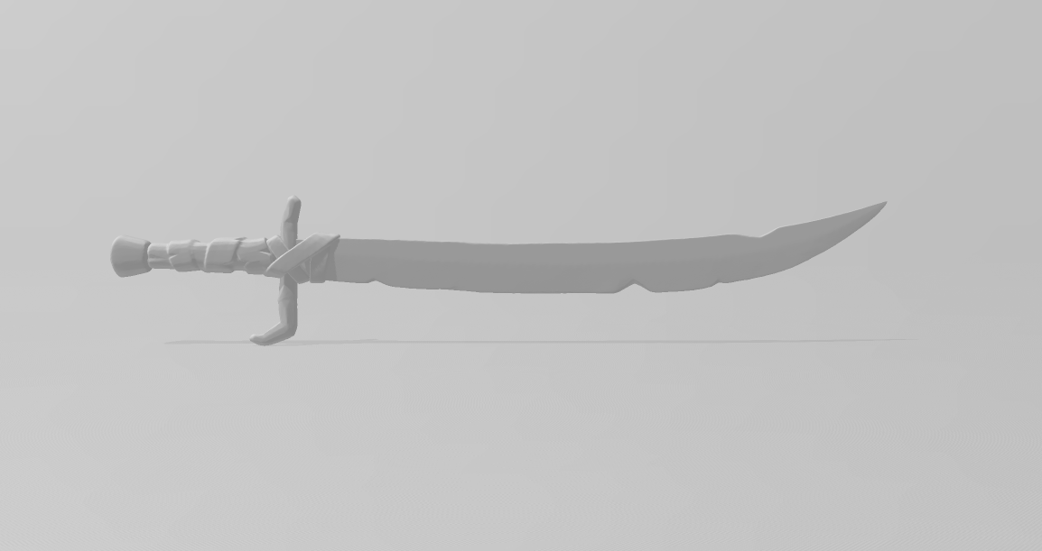 STL file Bilge Rat Cutlass 3D Model 🐀・3D printer design to download・Cults
