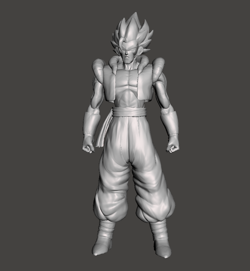 STL file Skinny Gogeta 3D Model・3D print object to download・Cults