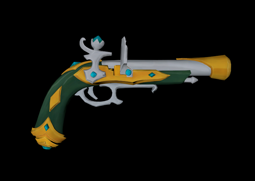 STL file Royal Sovereign Pistol 3D Model・3D printing template to ...