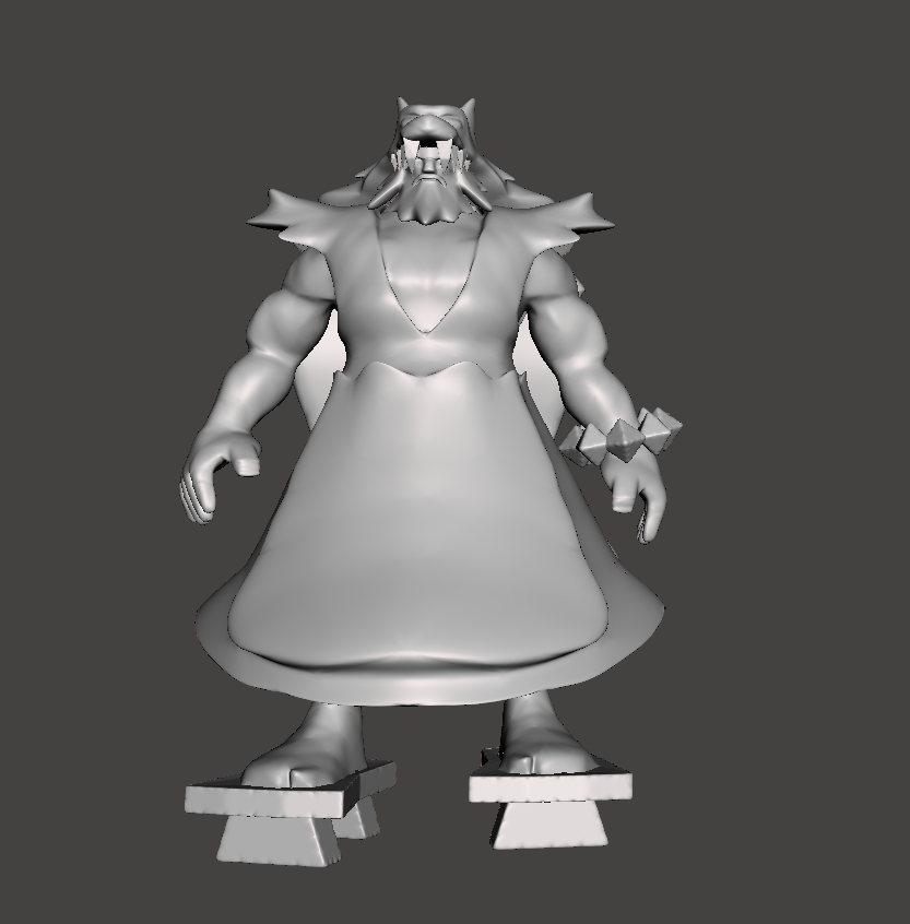 STL file Udyr 3D Model・3D print model to download・Cults