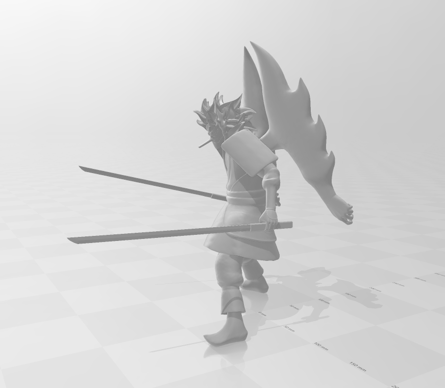 STL file Susanoo (Sasuke, Madara) 3D Model・Model to download and 3D ...