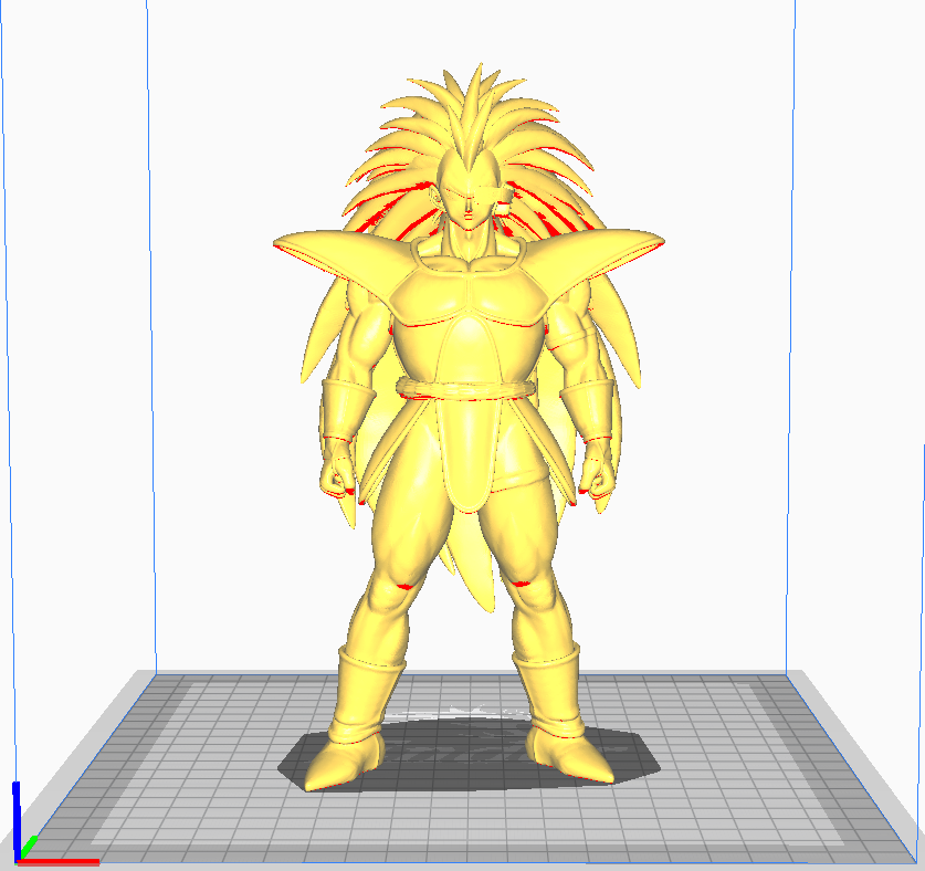 STL file Raditz (Dragon Ball) 3D Model・3D printing idea to download・Cults