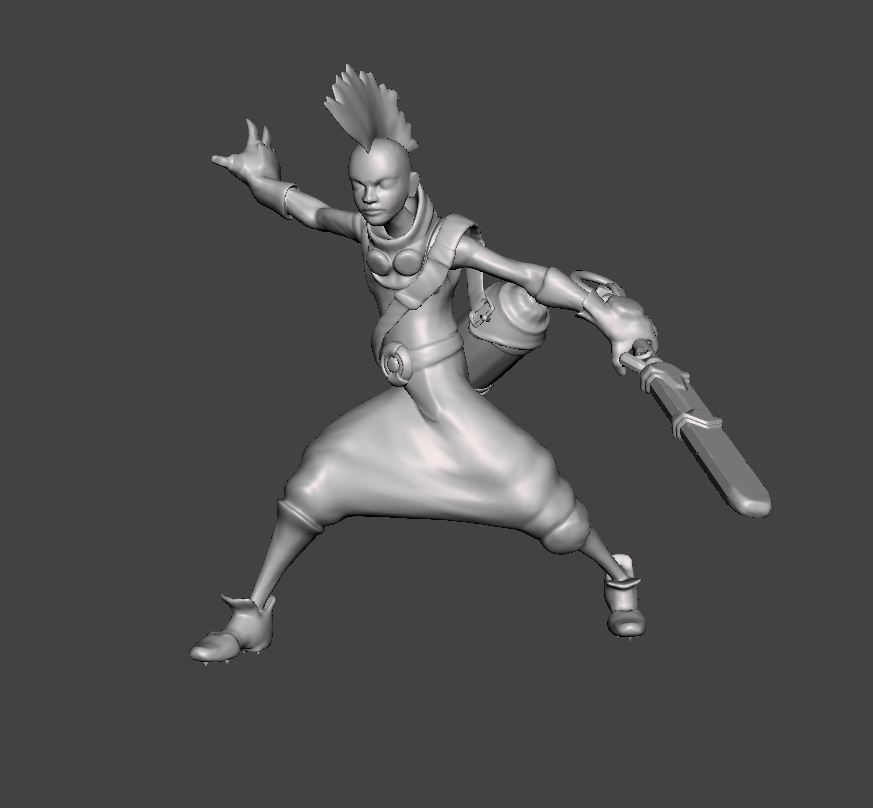 STL file Ekko 3D Model 🎲・3D printable model to download・Cults