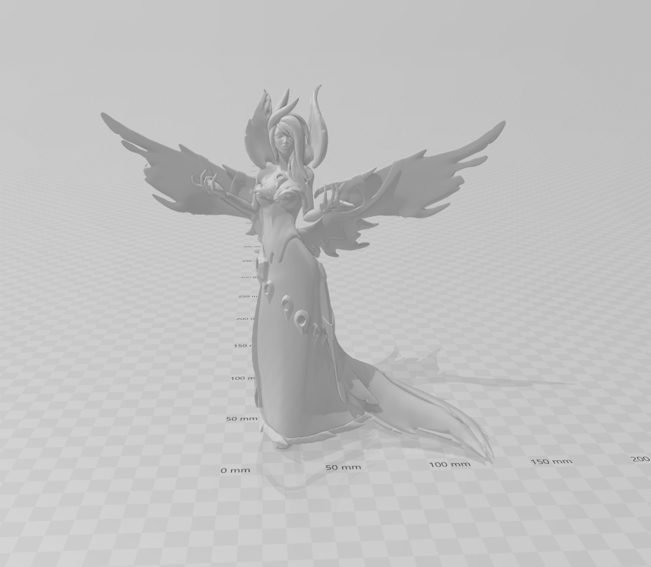 STL file Morgana 3D Model・3D printing idea to download・Cults