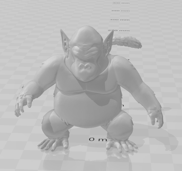 STL file King Kai + Bubbles (Dragon Ball) 3D Model・3D printable design ...
