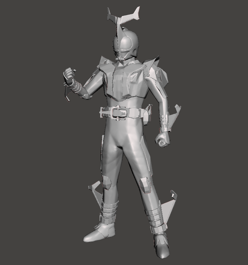 STL file Kamen Rider Hyper Kabuto 3D Model 🎲・3D printing template to ...