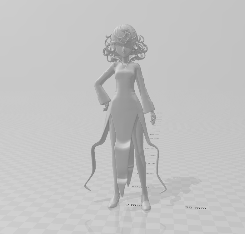 STL file Tatsumaki One punch man 3D Model・3D printer model to download ...