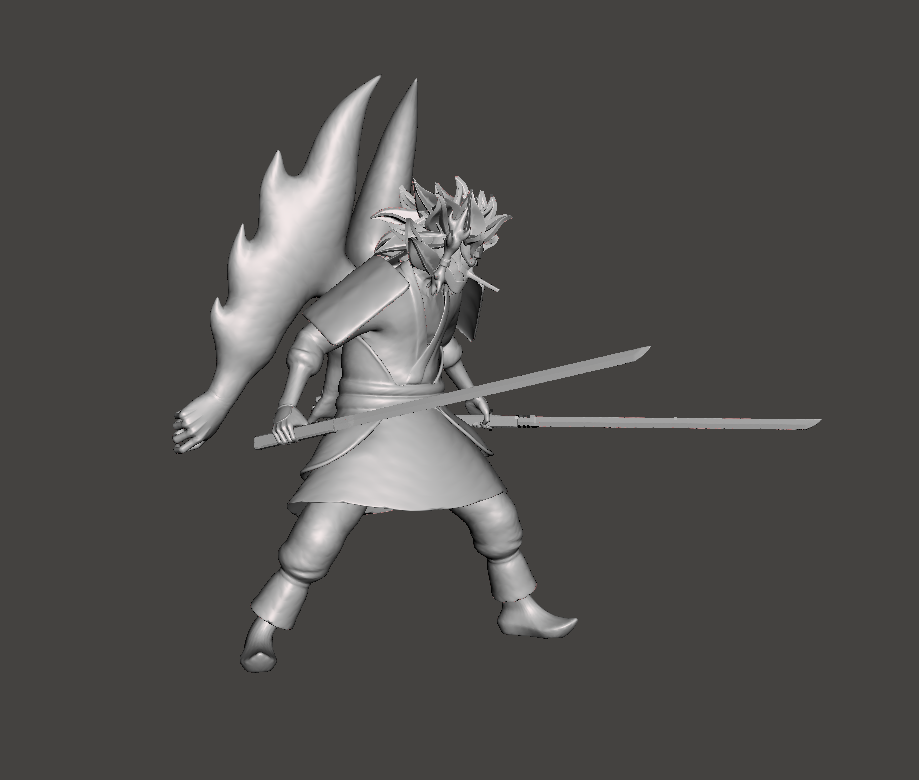 STL file Susanoo (Sasuke, Madara) 3D Model・Model to download and 3D ...