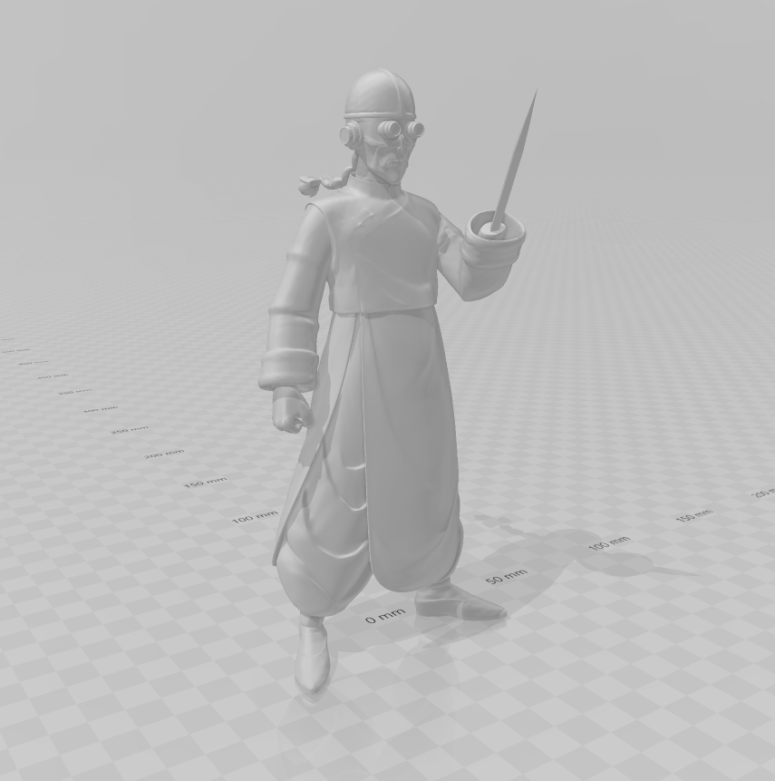 STL file Cyborg Tao Pai Pai (Dragon Ball) 3D Model・3D printing model to ...