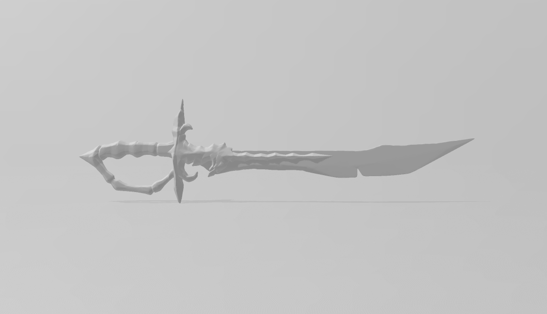 STL file Ferryman Cutlass 3D Model・3D printer model to download・Cults