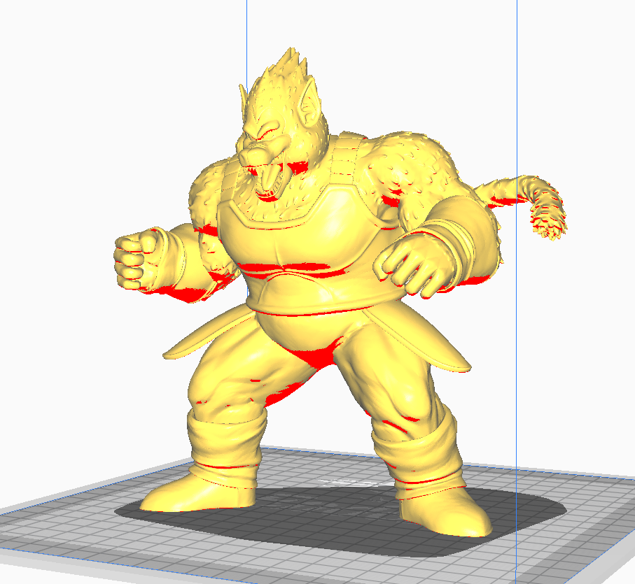STL file Great Ape Bardock 3D Model・Model to download and 3D print・Cults