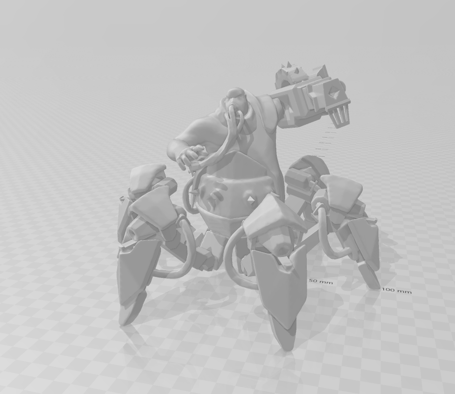 STL file Urgot 3D Model・3D printing idea to download・Cults