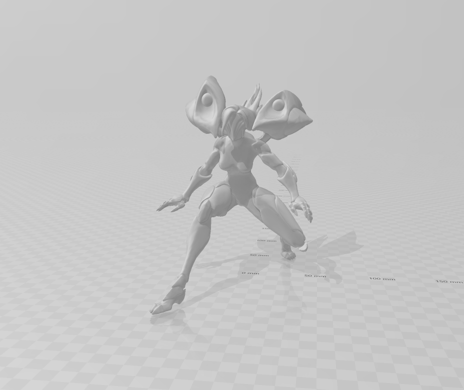 STL file Kai'Sa 3D Model・3D print design to download・Cults